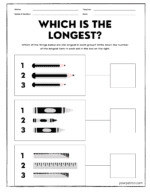 Free Length Practice Worksheets For Grade 1 - YourPatron