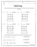 Free Grade 2 Pattern Worksheets PDF With Answers - YourPatron